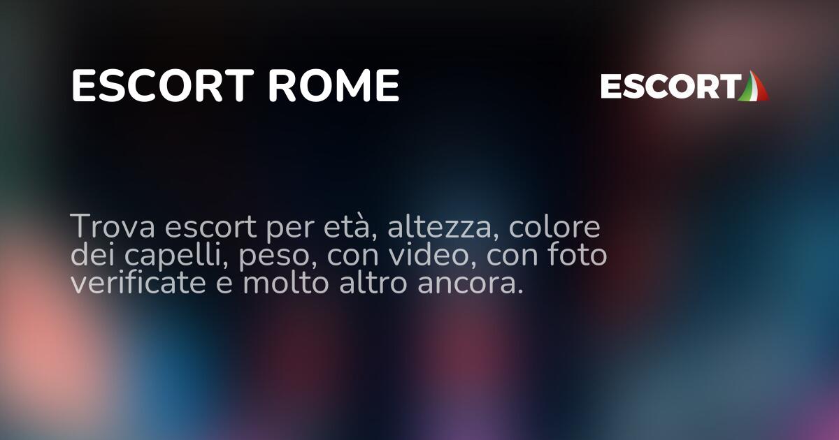 Escort Roma - Verified and Elegant Companions Available